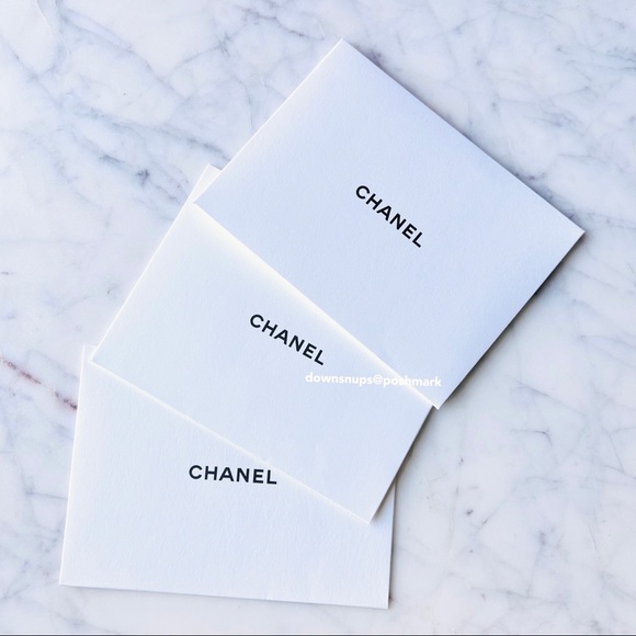 CHANEL | Makeup | 3 Pc Chanel Blank Cards With Envelopes | Poshmark